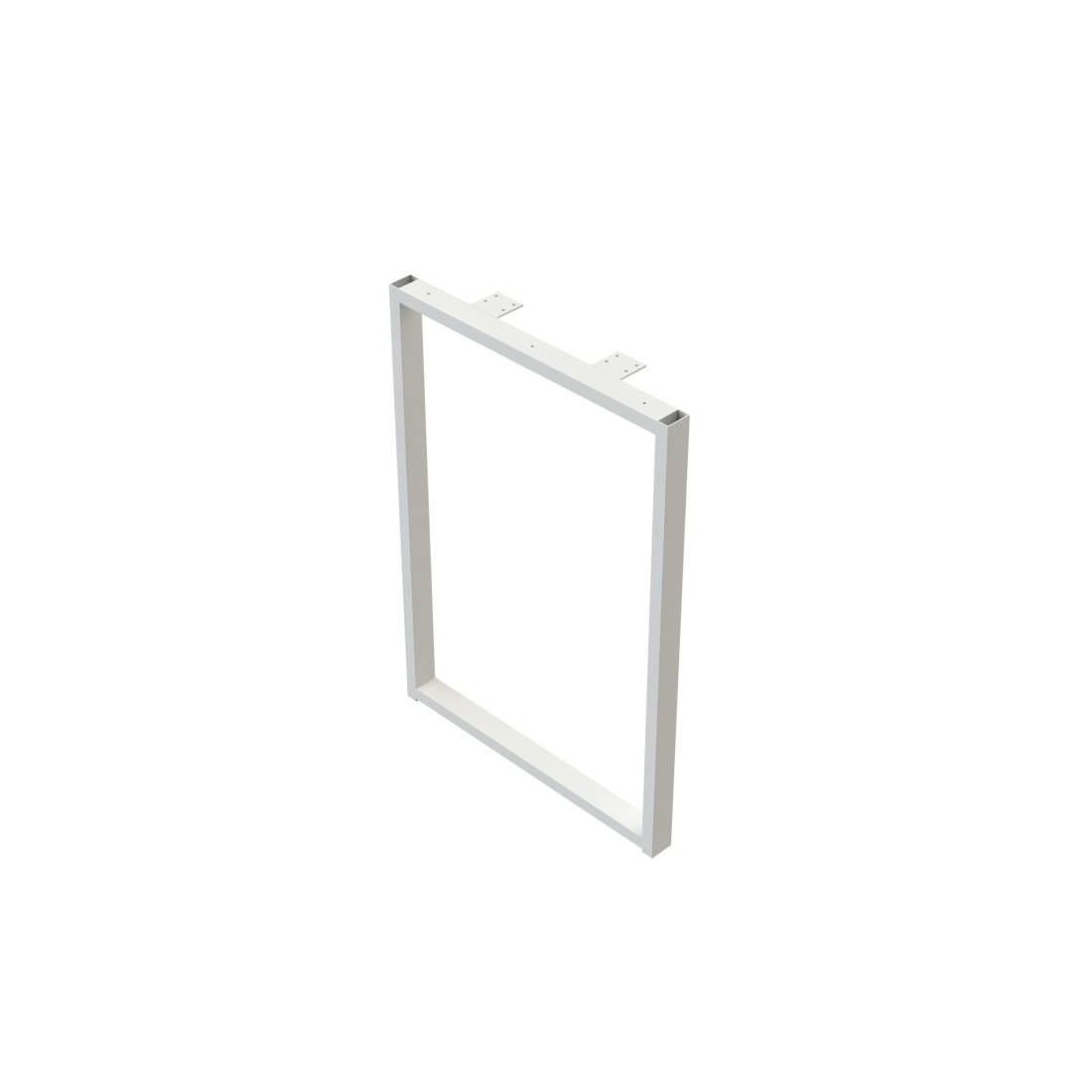 Pata metálica usha altura estructura metálica rectangular